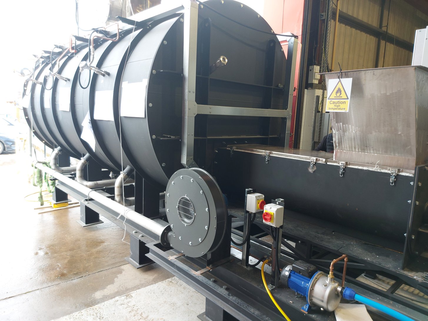 From a 3D Model to a Fully Scaled Pyrolysis Chamber - Therser UK
